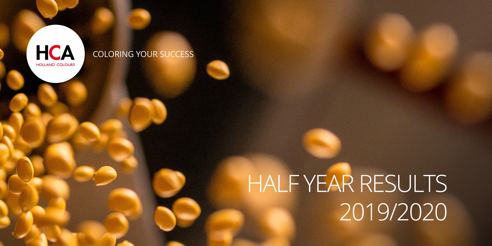 Half year results 2019/2020 | Holland Colours